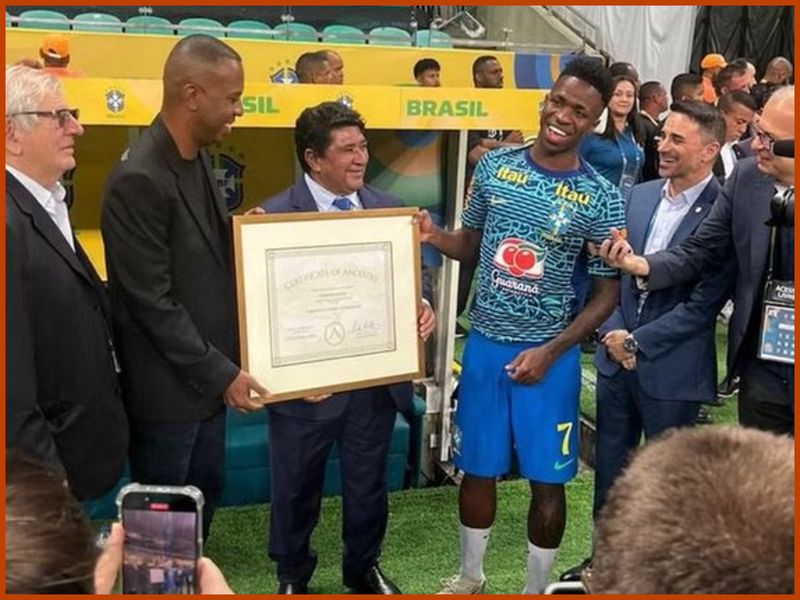 TheRadar - Vinicius Junior revealed to be from Cameroonian tribe after ...